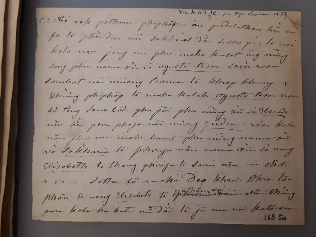 L'Évangile de Mgr Louis Laneau (1684) - IRFA